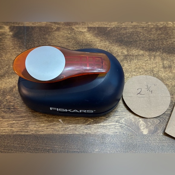 Art | Fiskars Circle Punch With Orange Handle | Poshmark